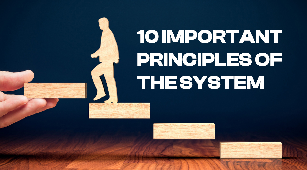 10 principles of system building - امیرحسین طاهری